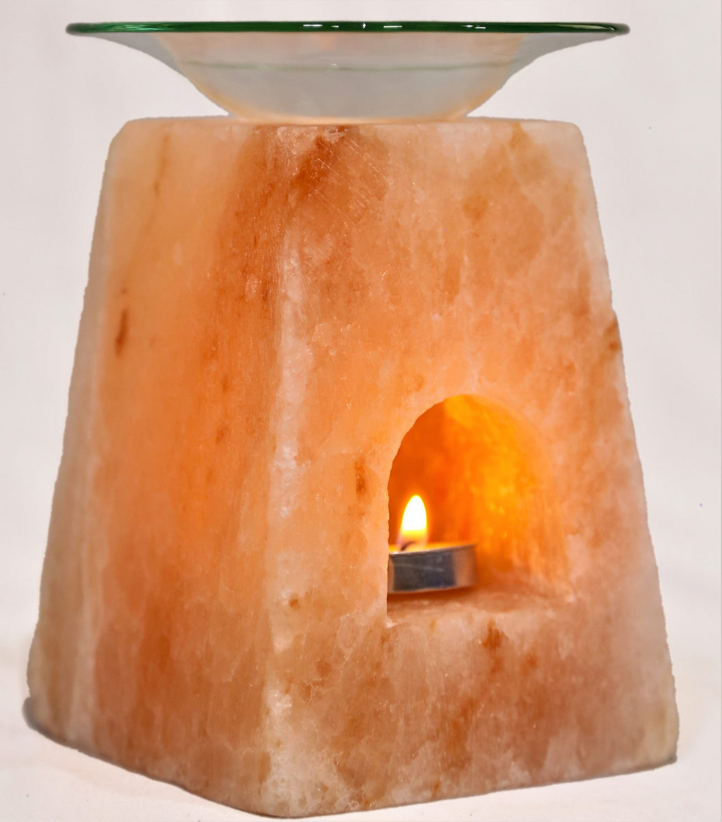 Himalayan Salt Pyramid Oil Burner – Windsor Health
