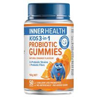 Inner Health Kids 3 In 1 Probiotic Gummies 50 Pack – Windsor Health