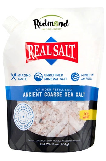 Redmond Real Sea Salt - Coarse, 454g – Windsor Health