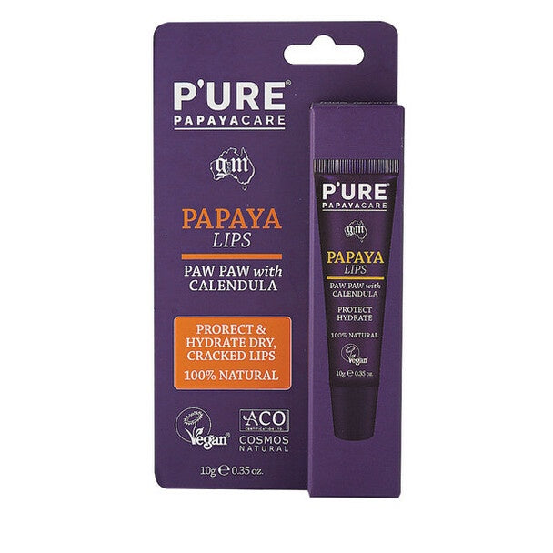 P'URE Papayacare Papaya Lips 10g – Windsor Health
